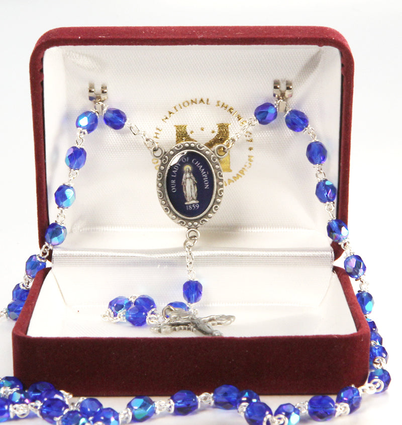 OLOC Blue Rosary – National Shrine of Our Lady of Champion